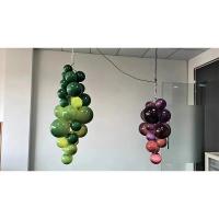 China Italian Fruit Purple Grape Pendant Lamp Restaurant Villa Staircase Designer Lamp  (WH-NC-140) for sale