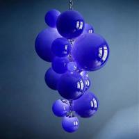 China Italian Fruit Purple Grape Pendant Lamp Restaurant Villa Staircase Designer Lamp  (WH-NC-140) for sale