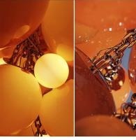 China Italian Fruit Purple Grape Pendant Lamp Restaurant Villa Staircase Designer Lamp  (WH-NC-140) for sale