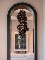 China Italian Fruit Purple Grape Pendant Lamp Restaurant Villa Staircase Designer Lamp  (WH-NC-140) for sale