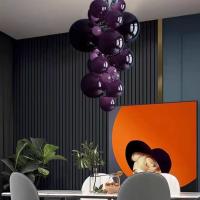 China Italian Fruit Purple Grape Pendant Lamp Restaurant Villa Staircase Designer Lamp  (WH-NC-140) for sale