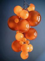 China Italian Fruit Purple Grape Pendant Lamp Restaurant Villa Staircase Designer Lamp  (WH-NC-140) for sale