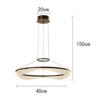 China Modern ring stairs led lights pendant light lamps staircase lamp (WH-NC-142) for sale