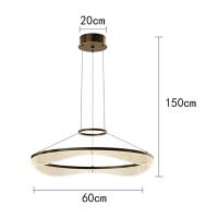 China Modern ring stairs led lights pendant light lamps staircase lamp (WH-NC-142) for sale