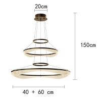 China Modern ring stairs led lights pendant light lamps staircase lamp (WH-NC-142) for sale