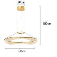 China Modern ring stairs led lights pendant light lamps staircase lamp (WH-NC-142) for sale