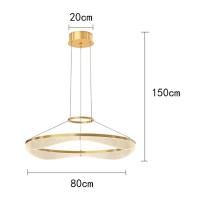 China Modern ring stairs led lights pendant light lamps staircase lamp (WH-NC-142) for sale
