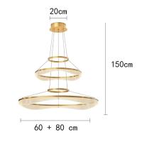 China Modern ring stairs led lights pendant light lamps staircase lamp (WH-NC-142) for sale