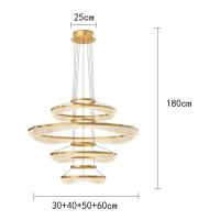 China Modern ring stairs led lights pendant light lamps staircase lamp (WH-NC-142) for sale