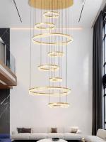 China Modern ring stairs led lights pendant light lamps staircase lamp (WH-NC-142) for sale