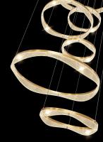 China Modern ring stairs led lights pendant light lamps staircase lamp (WH-NC-142) for sale