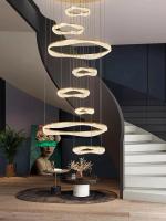 China Modern ring stairs led lights pendant light lamps staircase lamp (WH-NC-142) for sale