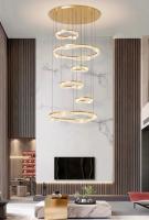 China Modern ring stairs led lights pendant light lamps staircase lamp (WH-NC-142) for sale