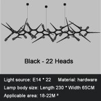 China Thorn Chandeliers Postmodern Novelty Long Hanging Lamp (WH-NC-143) for sale