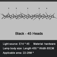 China Thorn Chandeliers Postmodern Novelty Long Hanging Lamp (WH-NC-143) for sale