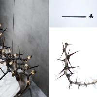 China Thorn Chandeliers Postmodern Novelty Long Hanging Lamp (WH-NC-143) for sale