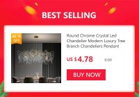 China Black Art Luxury Stone Crystal Chandelier Staircase Modern Cristal LED Hanging Lamp  (WH-NC-146) for sale