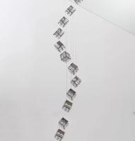 China Modern home decoration crystal chandelier Staircase LED Hanging Lamp  (WH-NC-147) for sale