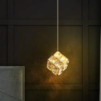 China Modern home decoration crystal chandelier Staircase LED Hanging Lamp  (WH-NC-147) for sale