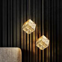 China Modern home decoration crystal chandelier Staircase LED Hanging Lamp  (WH-NC-147) for sale