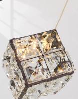 China Modern home decoration crystal chandelier Staircase LED Hanging Lamp  (WH-NC-147) for sale