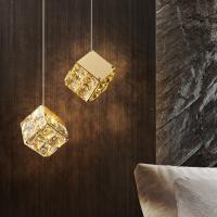 China Modern home decoration crystal chandelier Staircase LED Hanging Lamp  (WH-NC-147) for sale