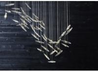 China Luxury Crystal Chandelier Modern Long Staircase Chandelier  (WH-NC-149) for sale