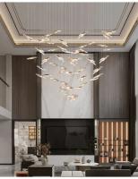 China Luxury Crystal Chandelier Modern Long Staircase Chandelier  (WH-NC-149) for sale