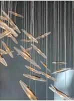 China Luxury Crystal Chandelier Modern Long Staircase Chandelier  (WH-NC-149) for sale
