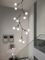 China Staircase Hanging Lamps Attic Staircase Lighting Glass Pendant Light (WH-NC-150) for sale