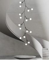 China Staircase Hanging Lamps Attic Staircase Lighting Glass Pendant Light (WH-NC-150) for sale