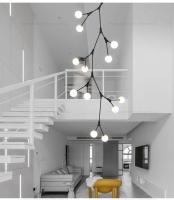 China Staircase Hanging Lamps Attic Staircase Lighting Glass Pendant Light (WH-NC-150) for sale