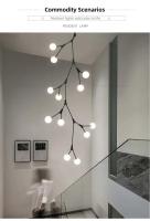 China Staircase Hanging Lamps Attic Staircase Lighting Glass Pendant Light (WH-NC-150) for sale