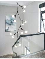 China Staircase Hanging Lamps Attic Staircase Lighting Glass Pendant Light (WH-NC-150) for sale