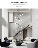 China Staircase Hanging Lamps Attic Staircase Lighting Glass Pendant Light (WH-NC-150) for sale