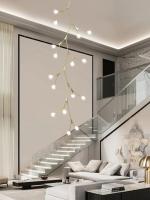 China Staircase Hanging Lamps Attic Staircase Lighting Glass Pendant Light (WH-NC-150) for sale