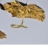 China Luxury Designer Copper Lotus Leaf Chandeliers Lotus Leaf Pendant Lamp  (WH-NC-151) for sale