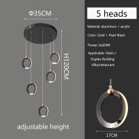 China Black Gold Modern Minimalist Light Luxury Creative Lighting  (WH-NC-152) for sale