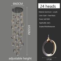 China Black Gold Modern Minimalist Light Luxury Creative Lighting  (WH-NC-152) for sale