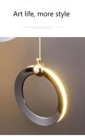 China Black Gold Modern Minimalist Light Luxury Creative Lighting  (WH-NC-152) for sale