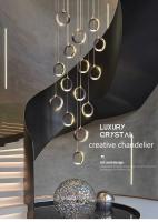 China Black Gold Modern Minimalist Light Luxury Creative Lighting  (WH-NC-152) for sale