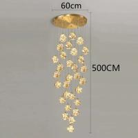 China Modern Glass Ball LED Pendant Lights Staircase Chandelier (WH-NC-154) for sale
