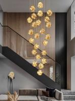 China Modern Glass Ball LED Pendant Lights Staircase Chandelier (WH-NC-154) for sale