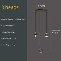 China Nordic Minimalist Staircase Lighting Suspended Ceiling Lamp Circular Staircase Chandelier(WH-NC-155) for sale