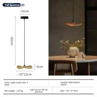 China Japanese Wabi-sabi Style Retro Solid Wood Staircase Chandelier(WH-NC-156) for sale