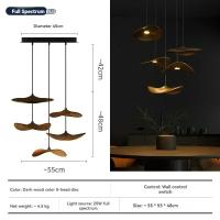 China Japanese Wabi-sabi Style Retro Solid Wood Staircase Chandelier(WH-NC-156) for sale
