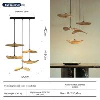 China Japanese Wabi-sabi Style Retro Solid Wood Staircase Chandelier(WH-NC-156) for sale