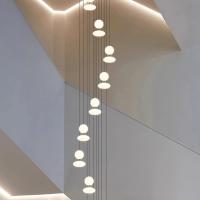 China Modern home decor led lights pendant light lamps forstaircase Chandeliers (WH-NC-158) for sale