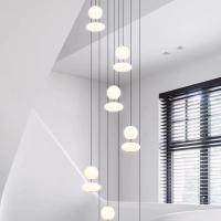 China Modern home decor led lights pendant light lamps forstaircase Chandeliers (WH-NC-158) for sale