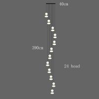China Modern home decor led lights pendant light lamps forstaircase Chandeliers (WH-NC-158) for sale